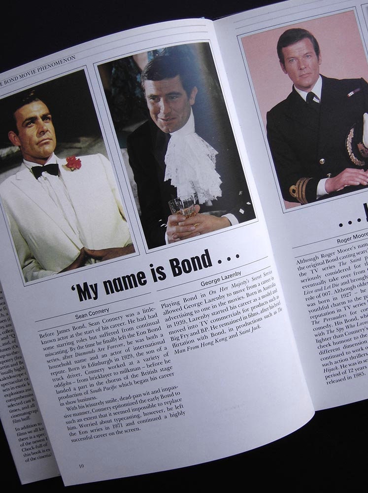 Official James Bond Movie Book 25th Anniversary Edition - Etsy