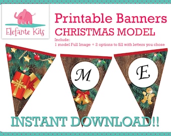 Inside Out Printable Party Banner Flags 3 TEMPLATES With - Etsy