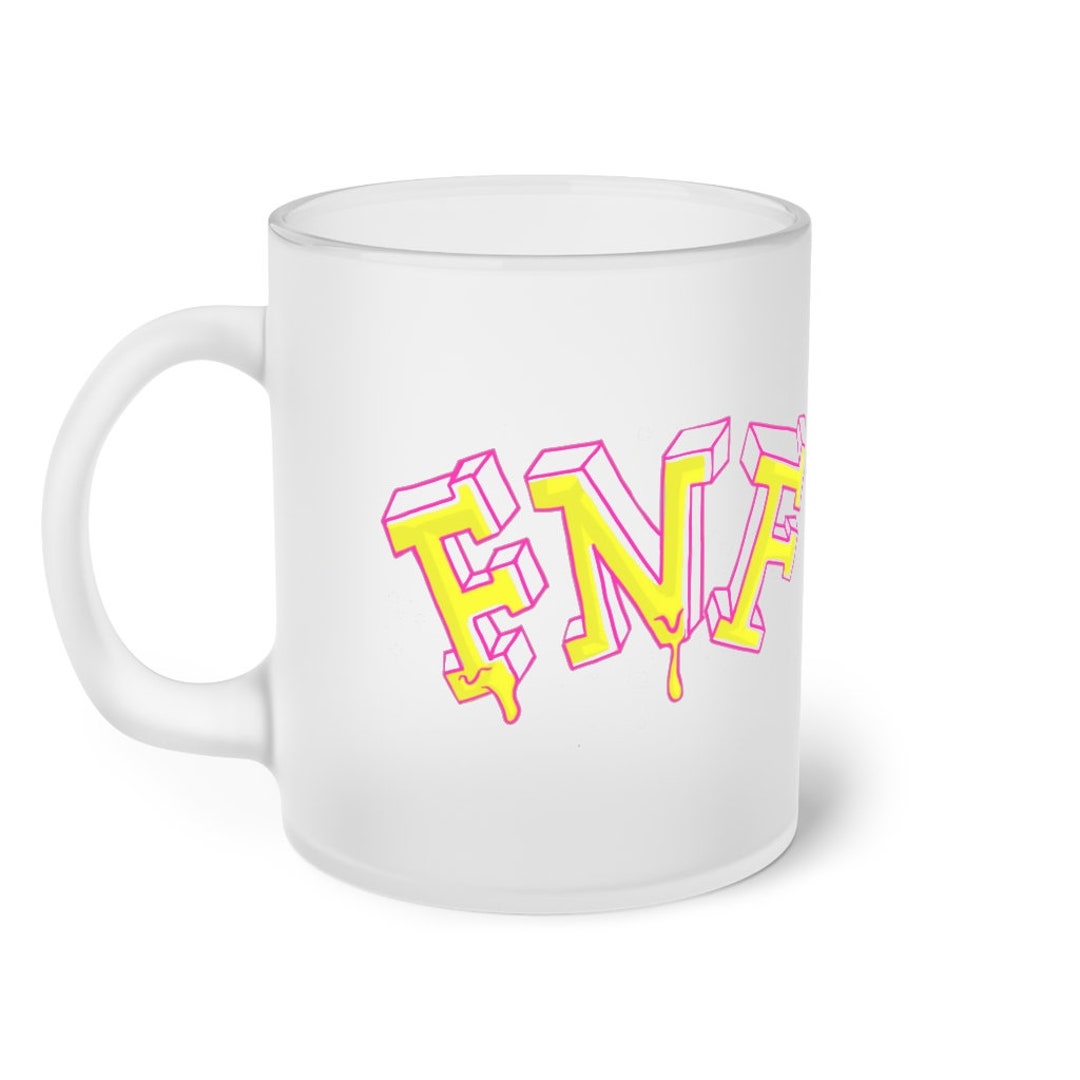 FNF Frosted Glass Mug - Etsy