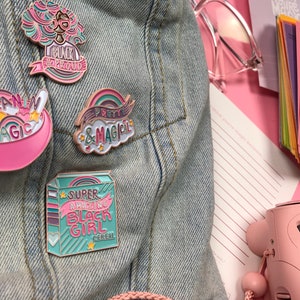 Black Girl Cereal Pin Black Girl Magic This is Why You're Magic - Etsy