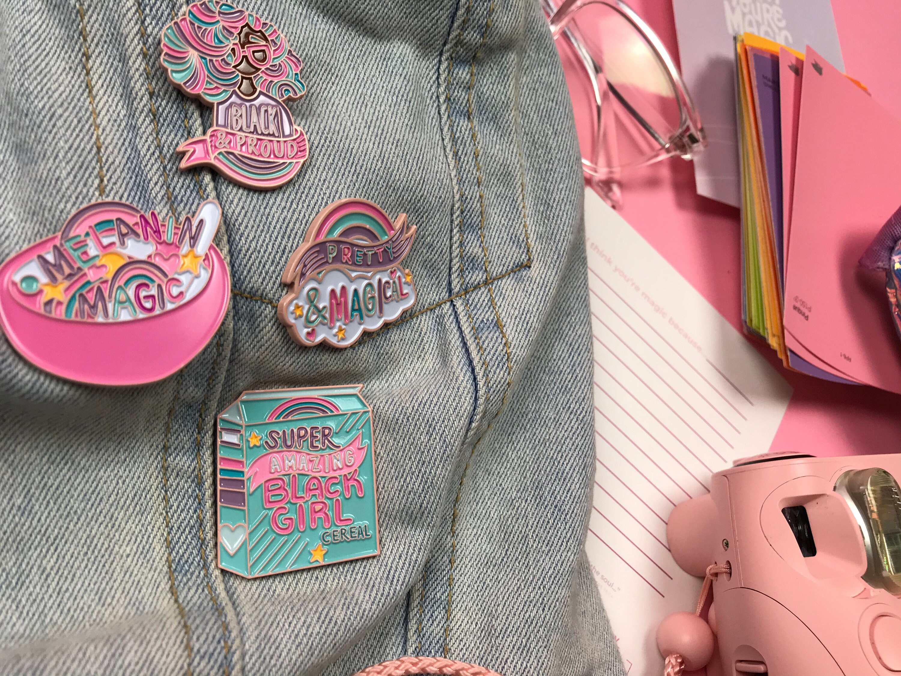 Pretty & Magical Pin Black Girl Magic This is Why You're Magic - Etsy