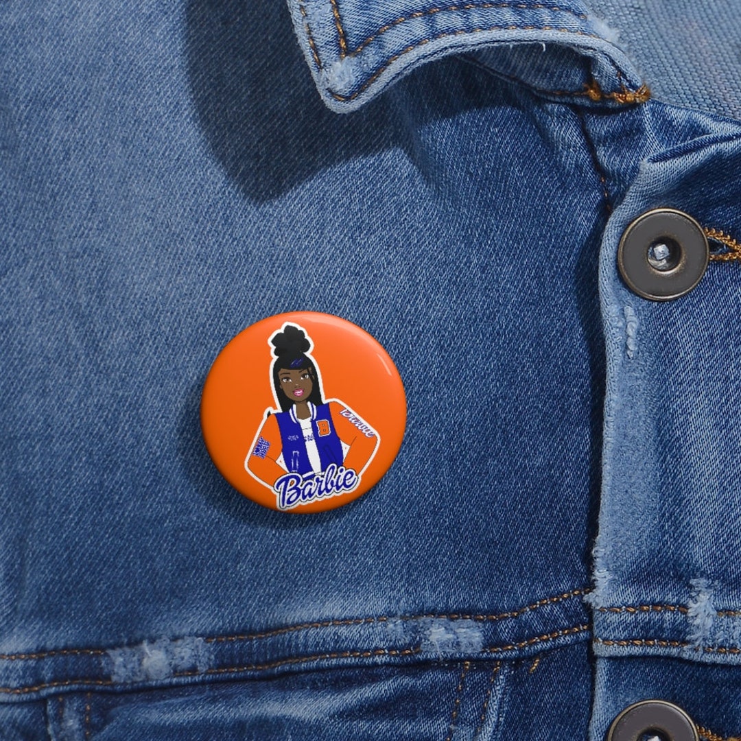 HBCU Barbie Custom Pin Buttons - Etsy