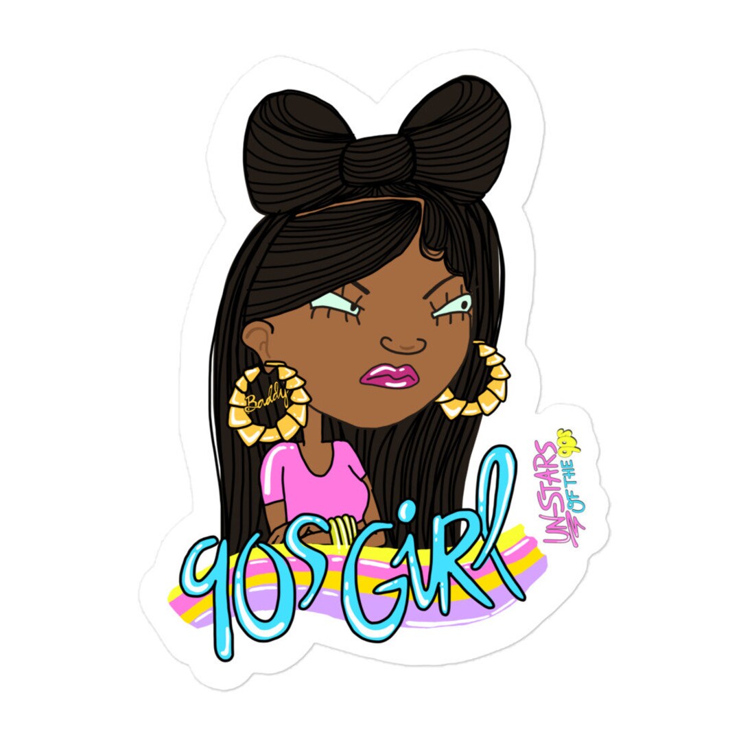 90s Girl | 90s Baby Sticker - Etsy