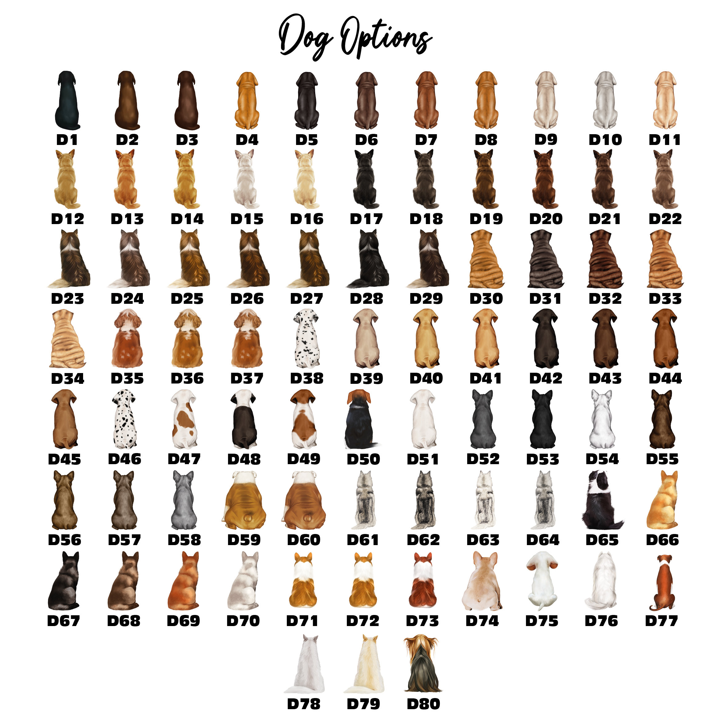 Personalised Family Print Build Your Own Family Custom - Etsy