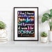 David Bowie Quote Print - I Don't Know Where I'm Going From Here, but I ...