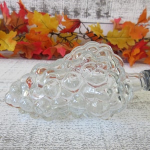 Trendy Grape Cluster Glass Bottle Decor - Etsy
