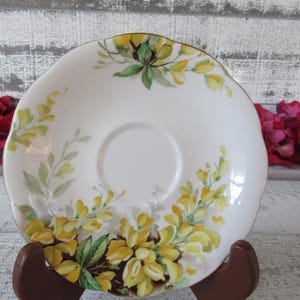 Elegant Royal Standard Tea Set With Laburnum Flowers - Bone China ...