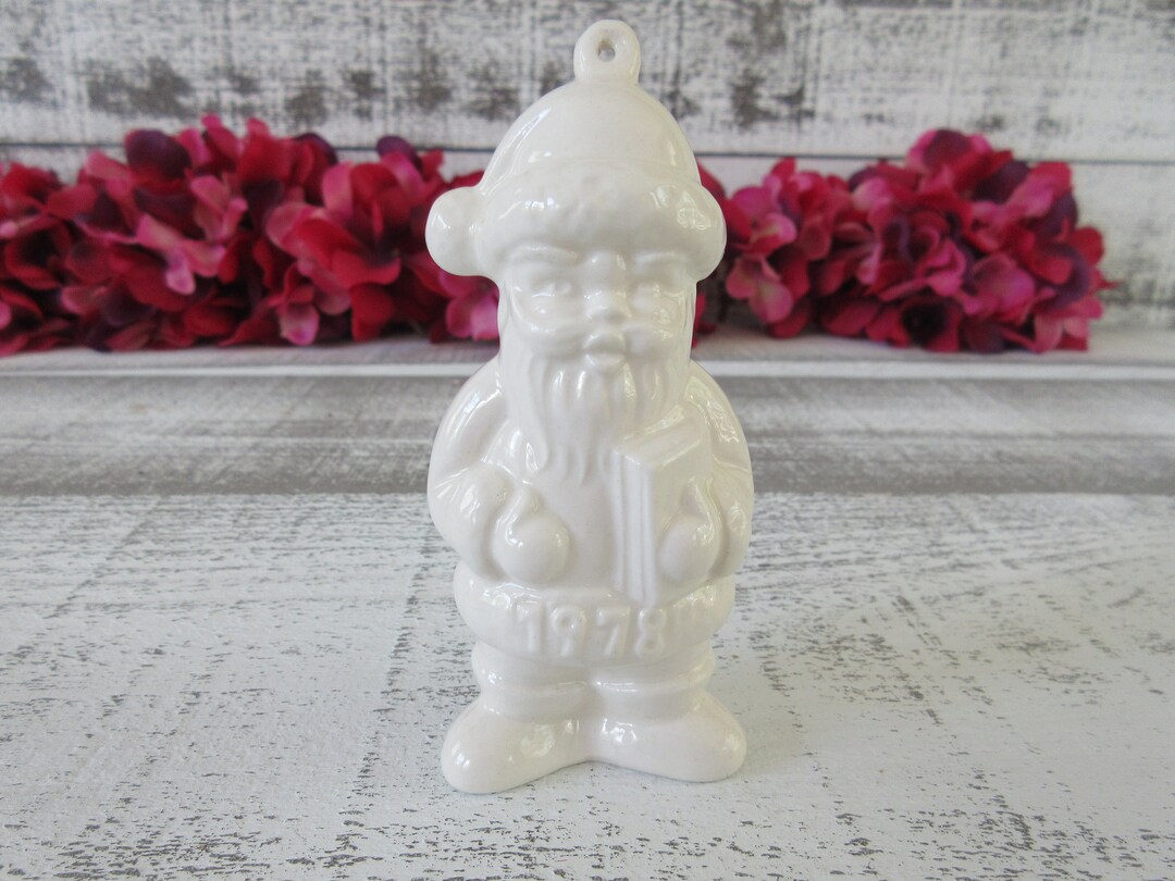 Vintage Goebel Santa 1978 Annual Christmas Ornament - Holiday Decor - Etsy