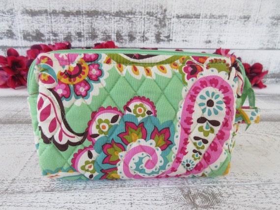 Vera bradley makeup pouch store
