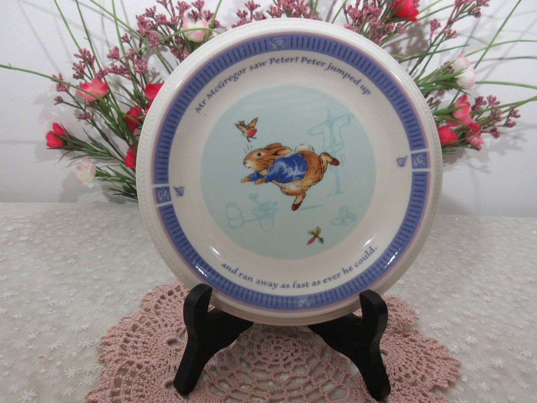 Wedgwood Peter Rabbit Small Childs Plate - Etsy