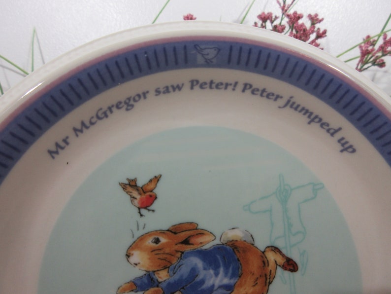 Wedgwood Peter Rabbit Small Childs Plate - Etsy