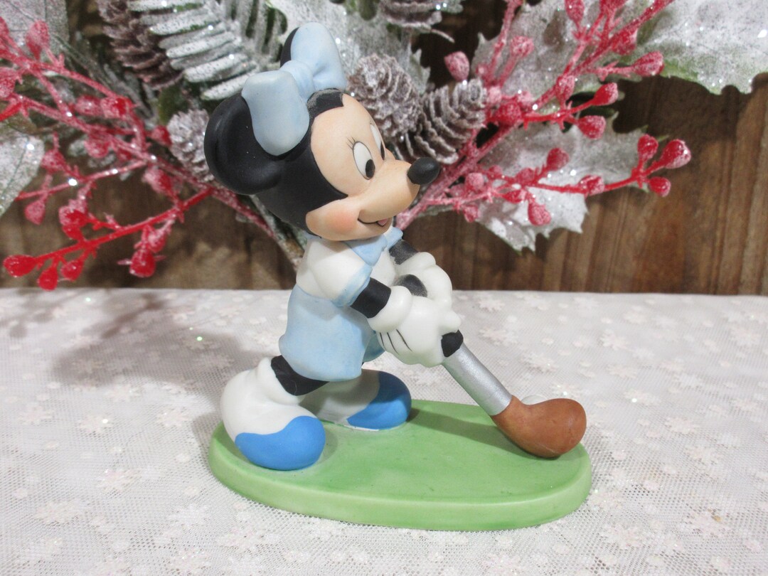 Walt Disney Mini Mouse Golfer Figurine Sri Lanka - Etsy