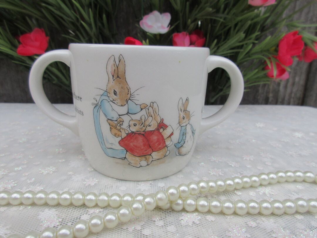 Charming Vintage Peter Rabbit Wedgwood Children's Cup - Etsy