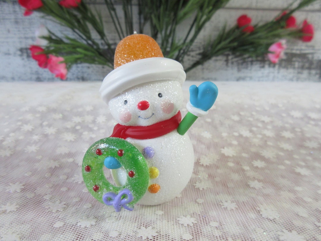 Hallmark Keepsake Sweet Snowman Christmas Ornament - Etsy