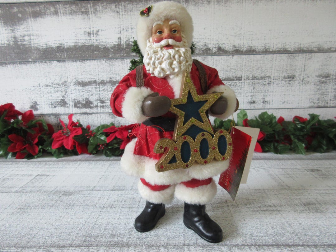 Possible Dreams Santa Claus Figurine 2000 - Light up Holiday Decor - Etsy