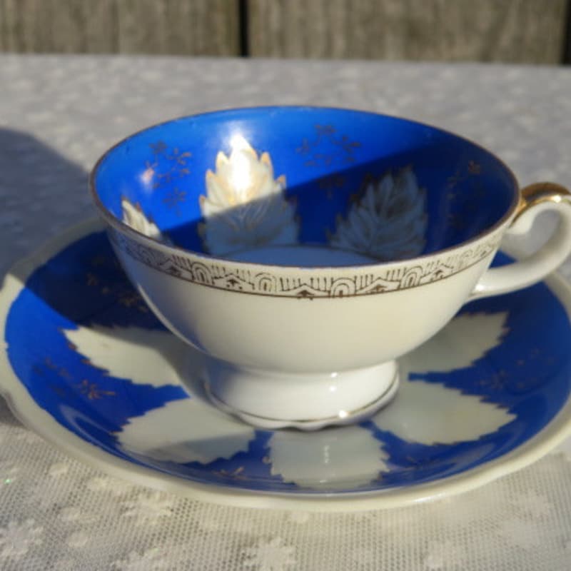 Ucagco Tea Cup Set Gold - Etsy UK