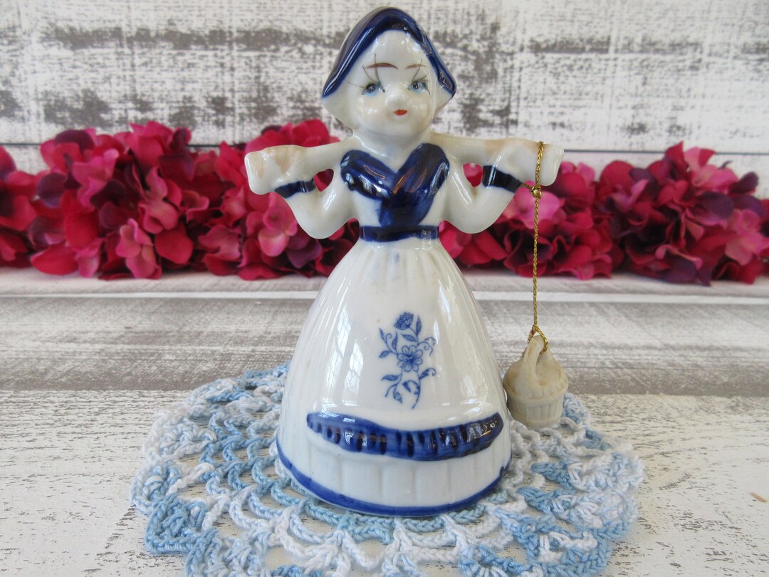 Farmhouse Dutch Milk Maid Figurine Holding Milk Bucket - Etsy