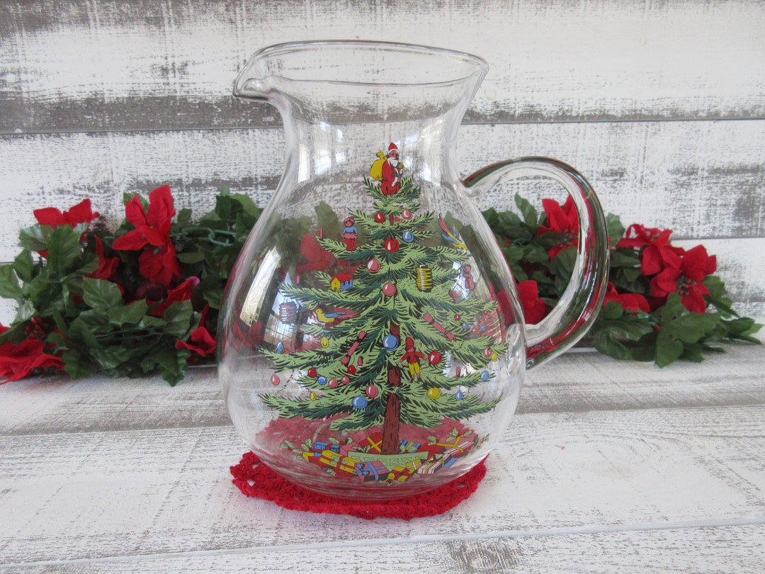 Collectible Spode Christmas Tree Pitcher - Elegant Seasonal Tableware ...