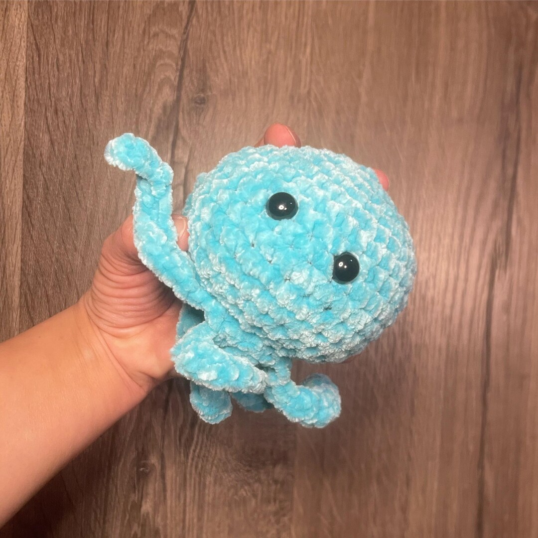 Emotional Support Octopus Plushie - Etsy