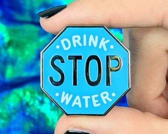 Water Stop Sign - Etsy