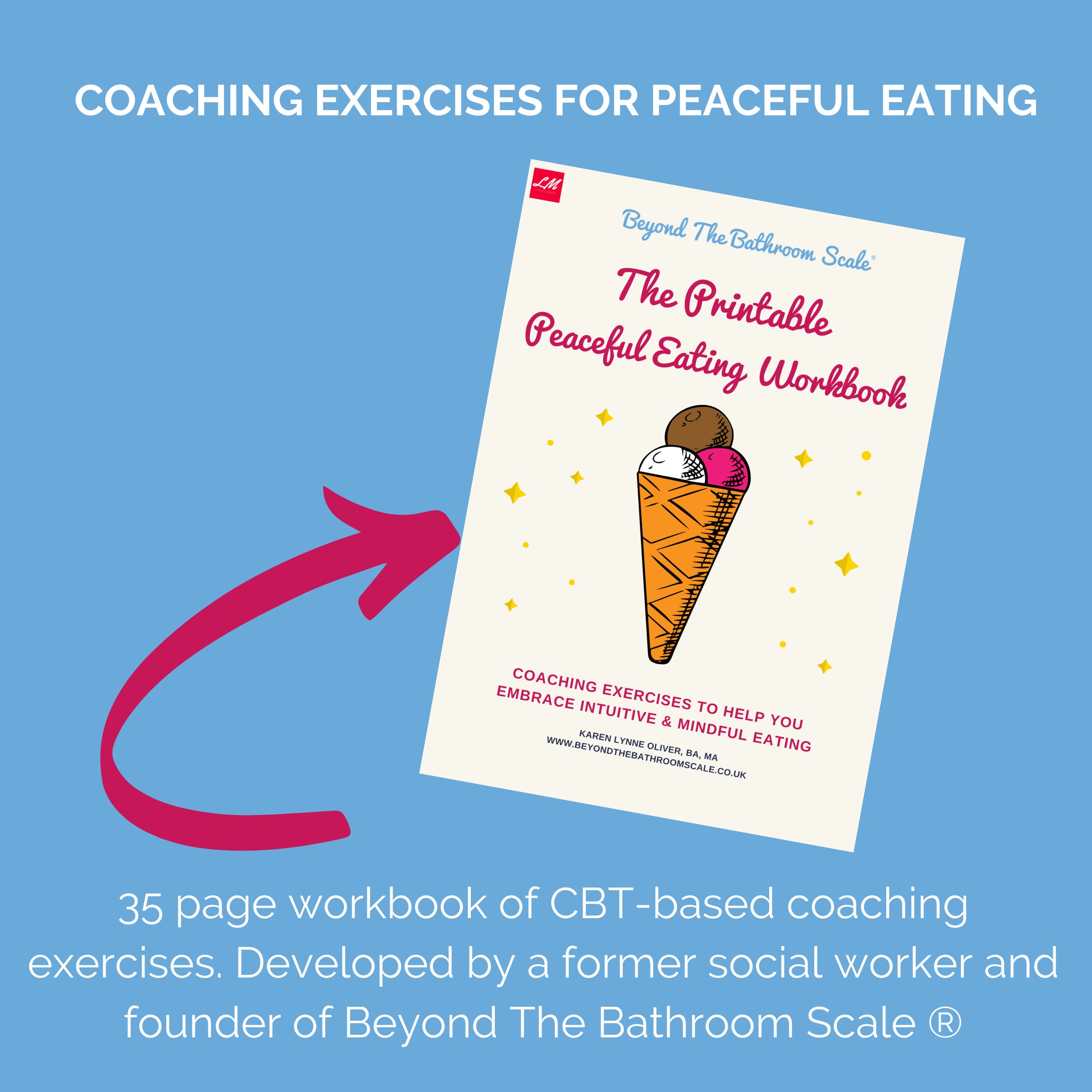 Peaceful Eating Workbook | Coaching exercises for embracing intuitive ...