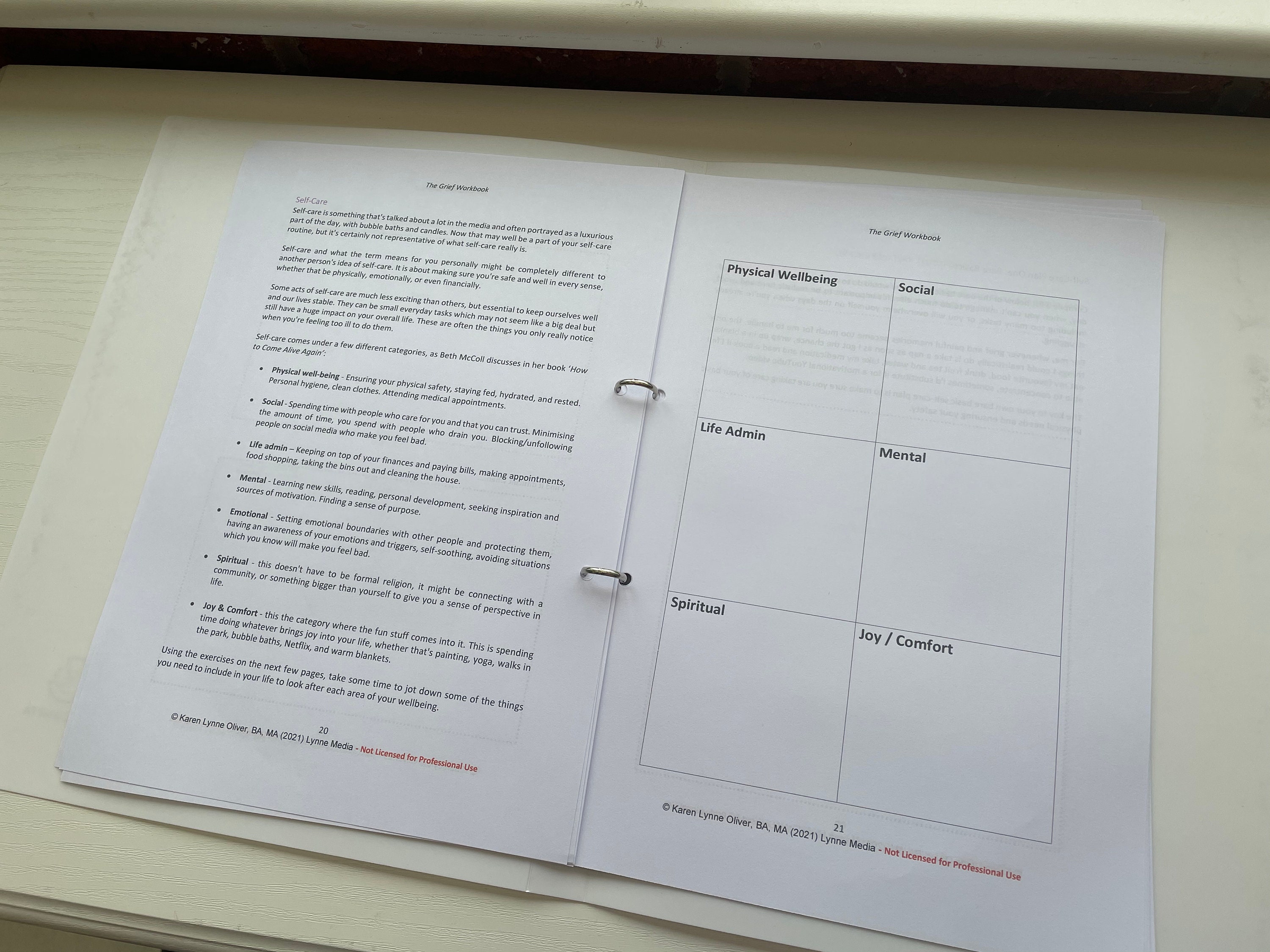 The Grief Workbook | Your companion throughout the grieving process ...