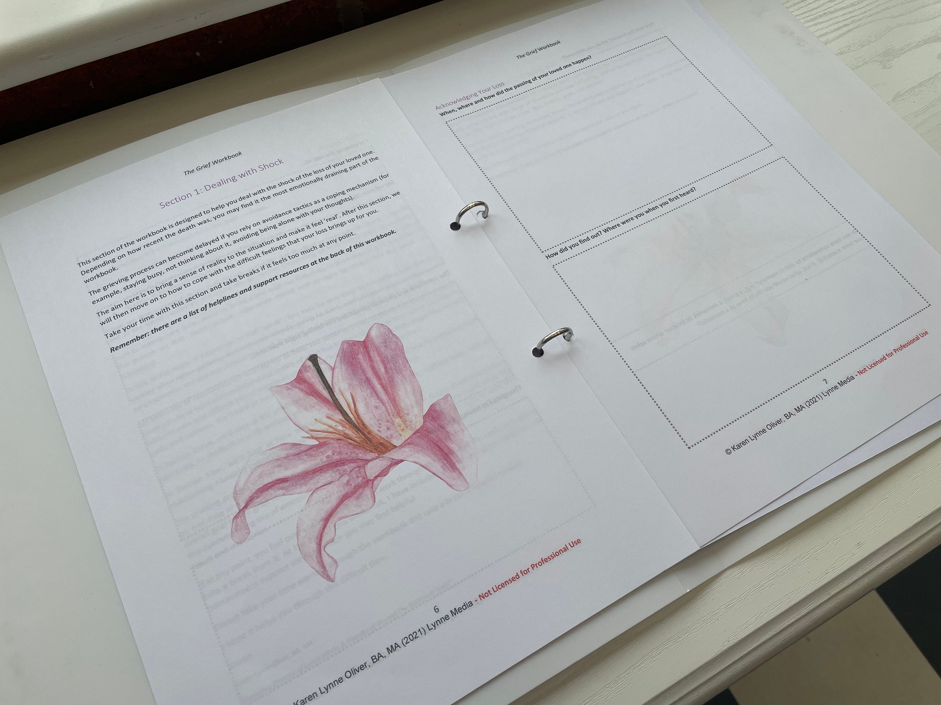 The Grief Workbook | Your companion throughout the grieving process ...