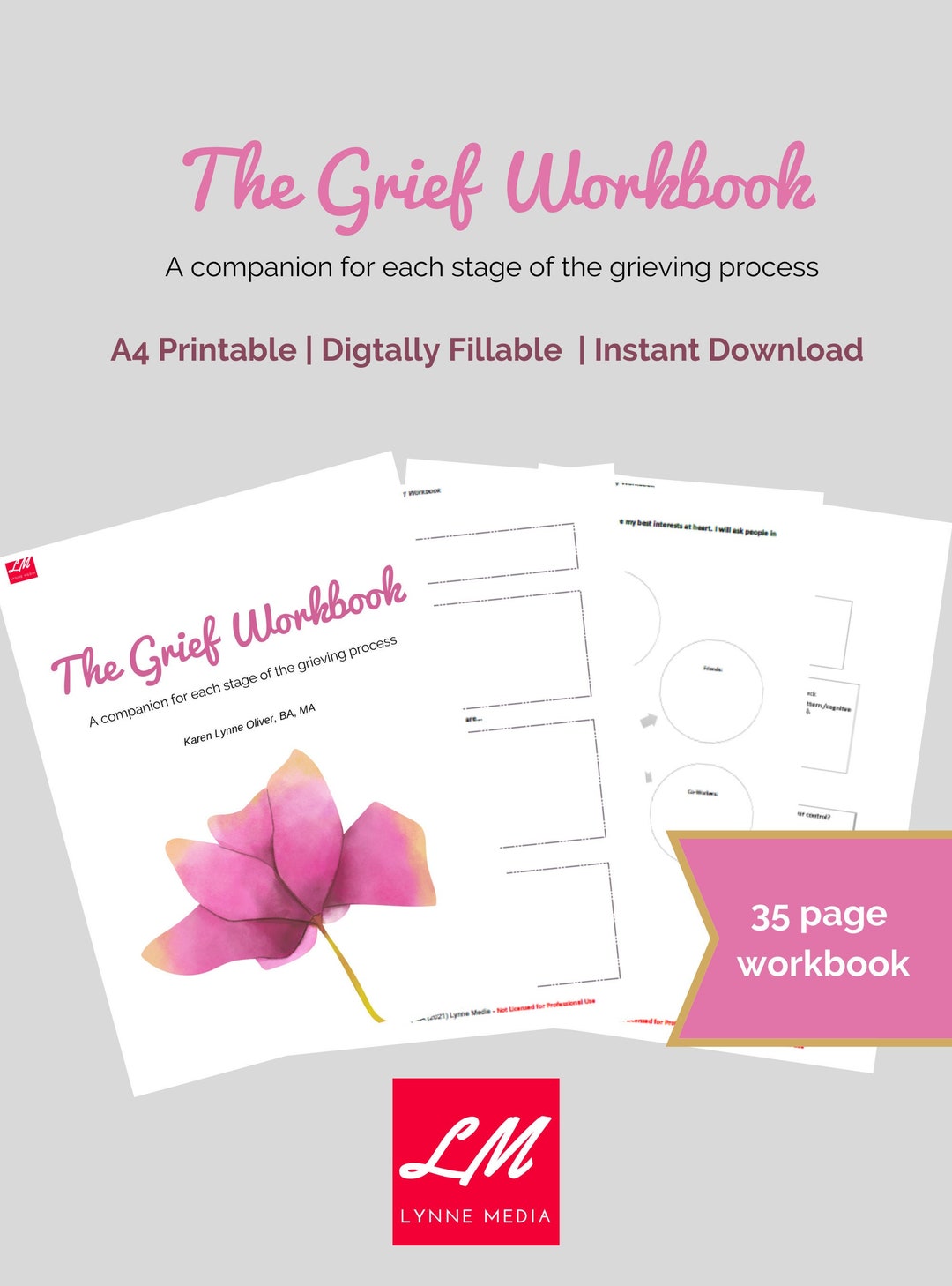 The Grief Workbook Your Companion Throughout the Grieving Process Cbt ...