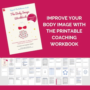 Body Image Workbook Body Positive Coaching Exercises for Body ...