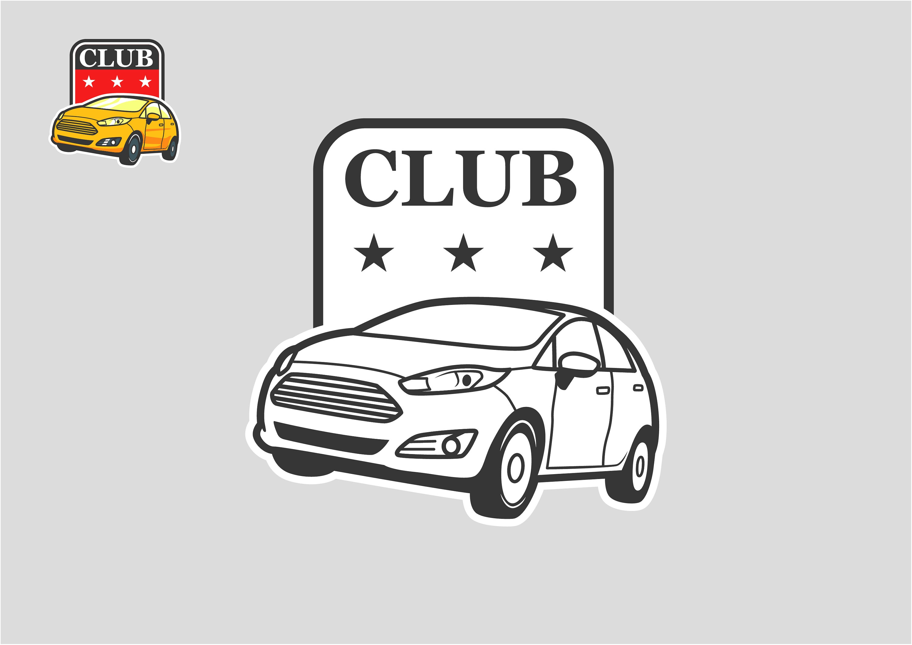 Coloring Stickers - Ford Fiesta - Etsy