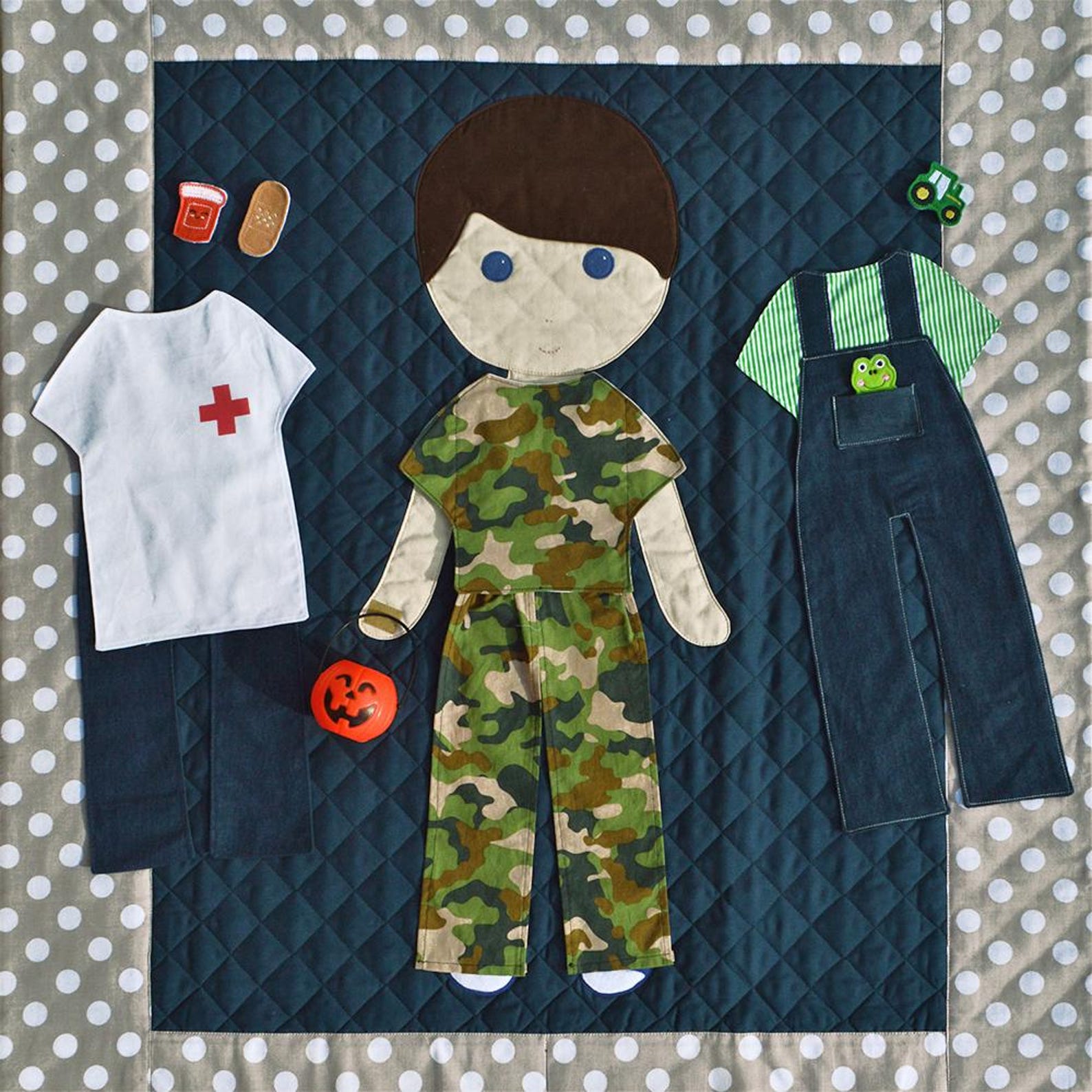 PDF PJ Pattern, Paper Doll Blanket Clothing Pattern, Original Paper ...