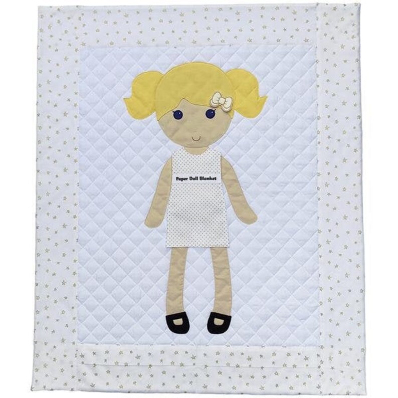Paper Doll Blanket, the Original Paper Doll Blanket Pattern, Paper Doll ...