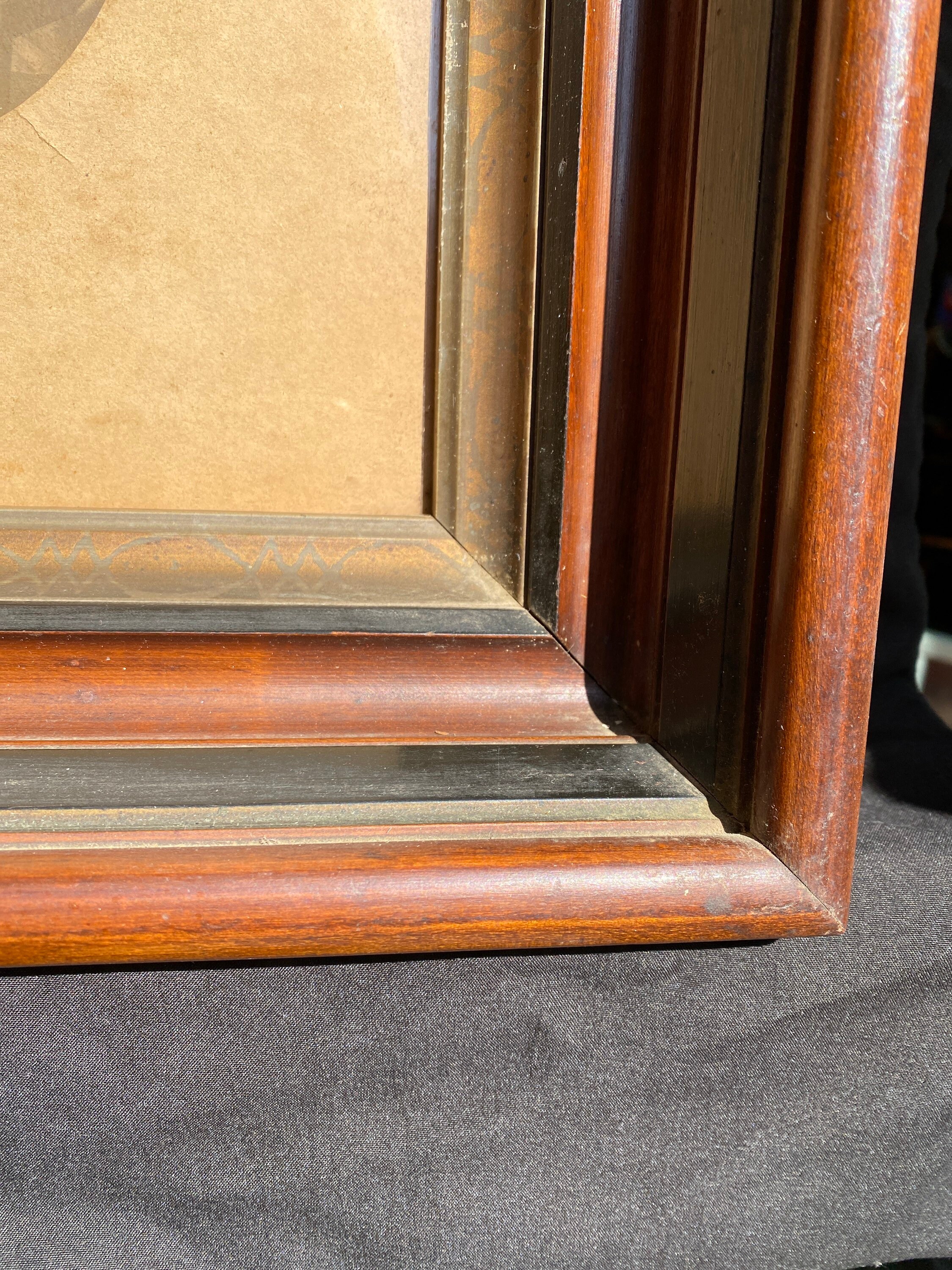 Antique Victorian, OGEE Wood Frame. - Etsy
