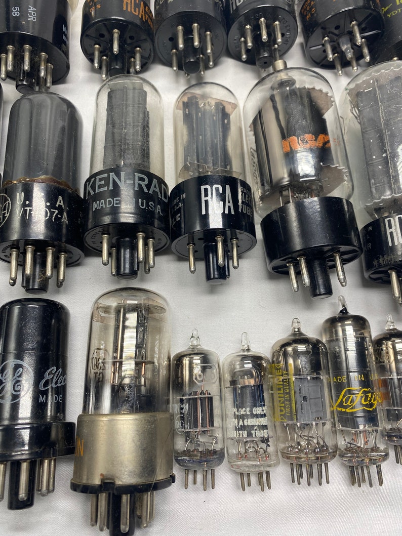 45 Vintage Electronics Tubes. - Etsy
