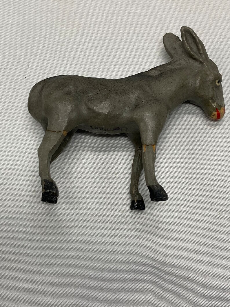 Antique Vintage Miniature Papier-mâché German Nativity. - Etsy