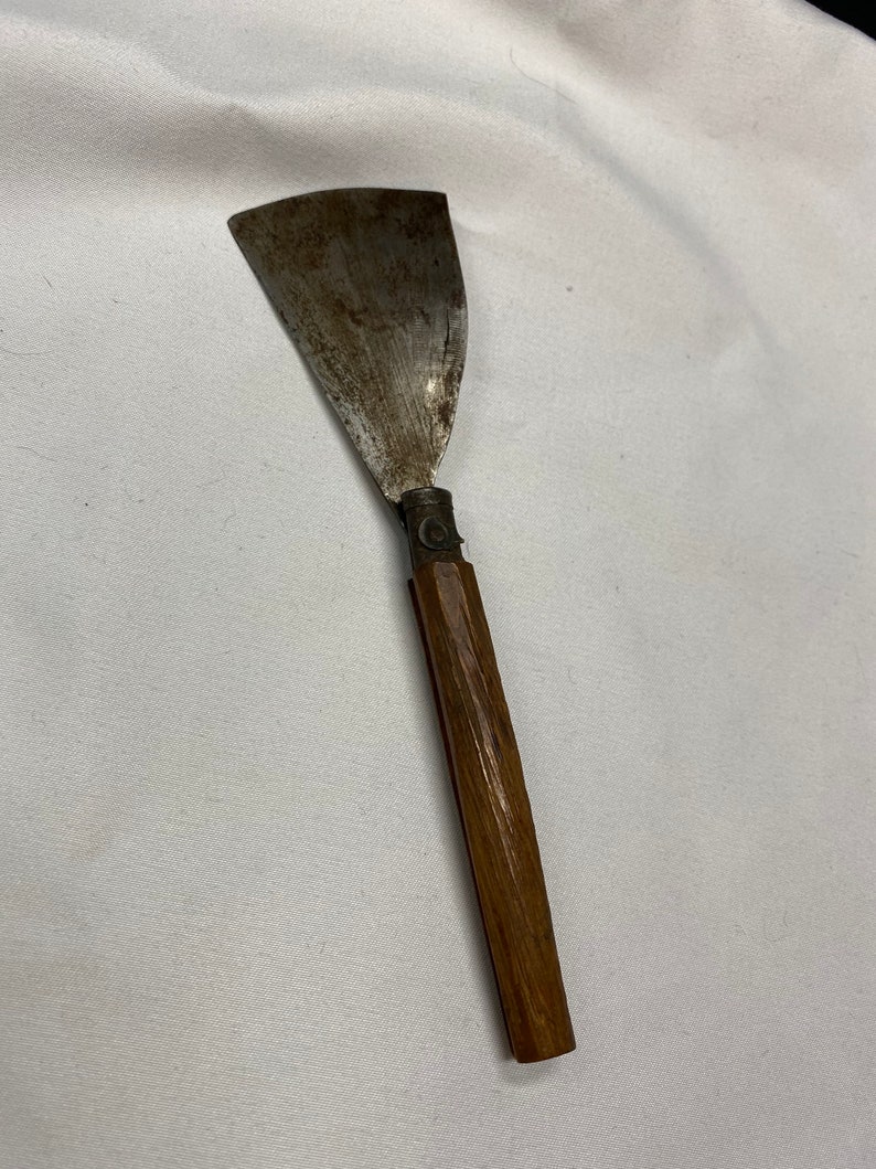 Antique Primitive Wood and Metal Straight Razor. - Etsy