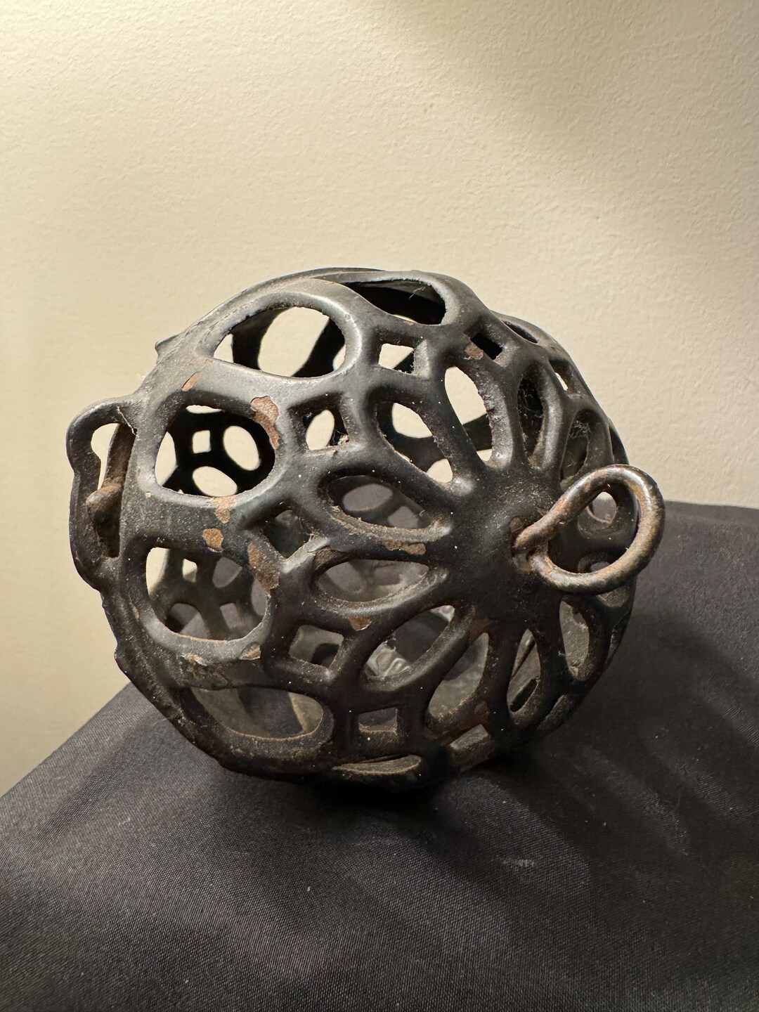 Antique Two Piece Interlocking Cast Iron Black Painted General Store ...