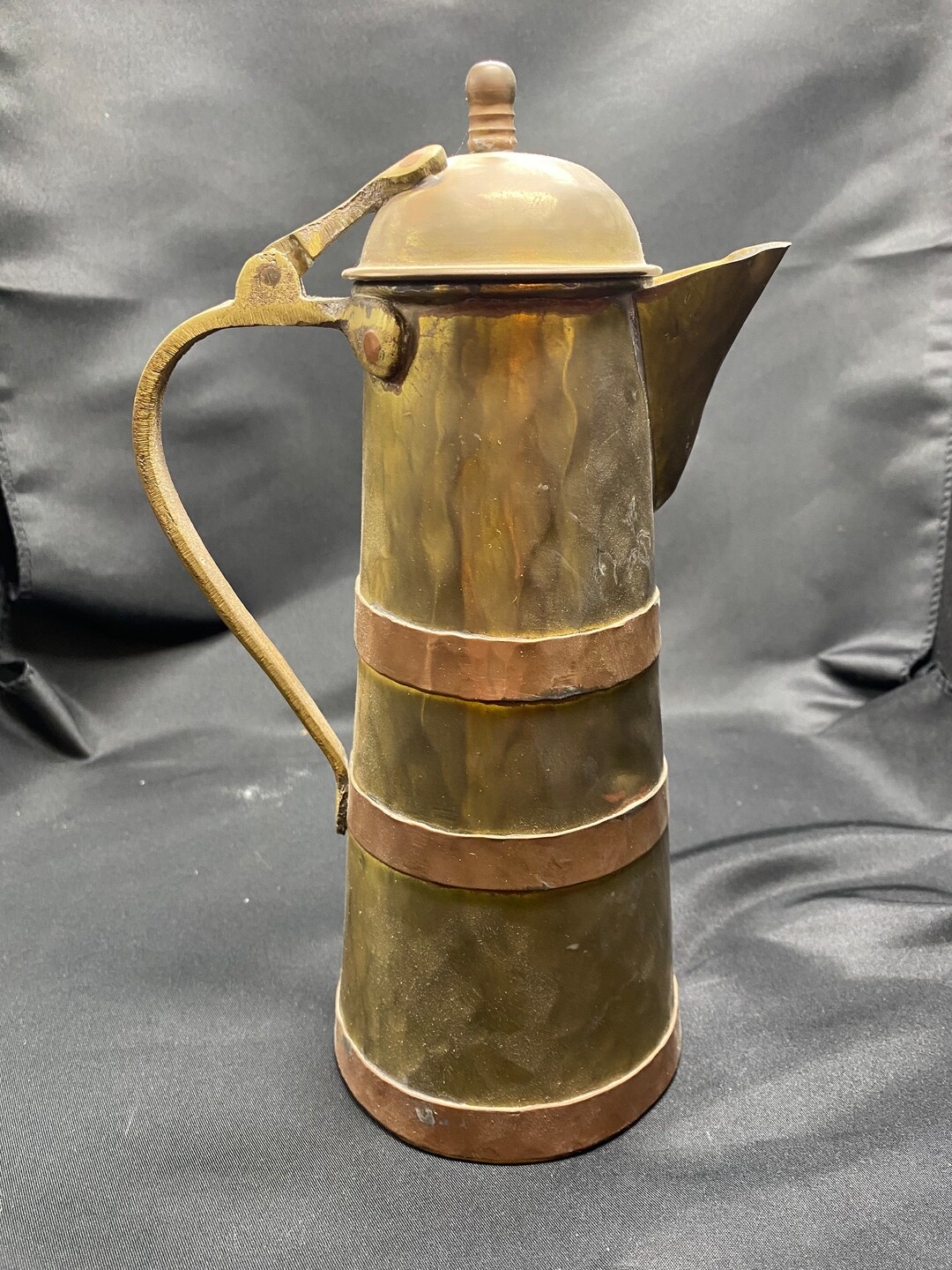 Antique Hand Wrought Copper and Brass Vessel. - Etsy