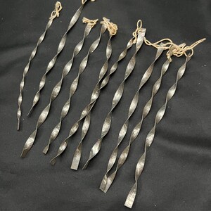 Aluminum Twisted Icicles Hanging Christmas Ornaments . - Etsy