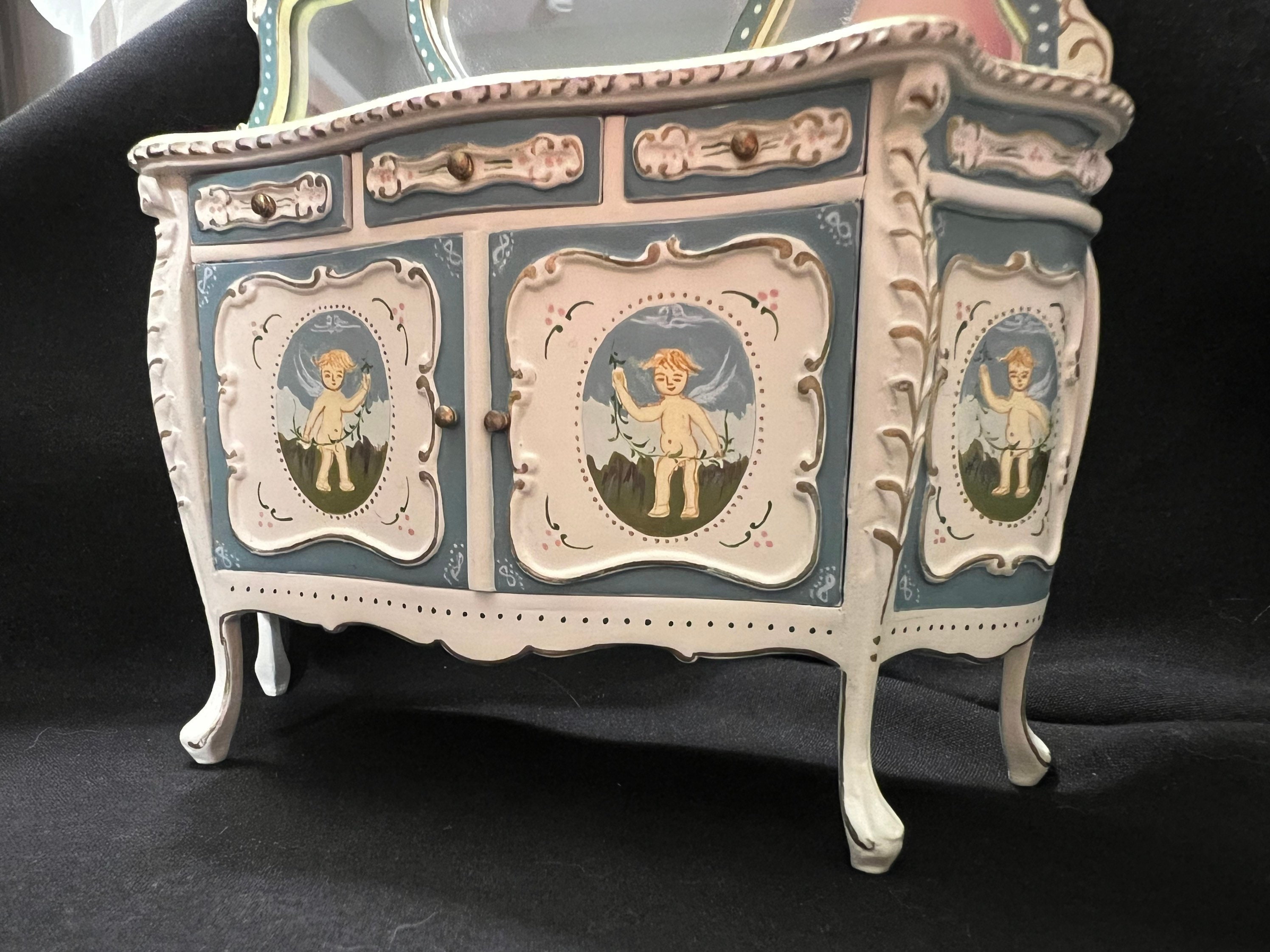 Miniature Dollhouse Furniture by Jiayi Cherub Buffet Sideboard - Etsy