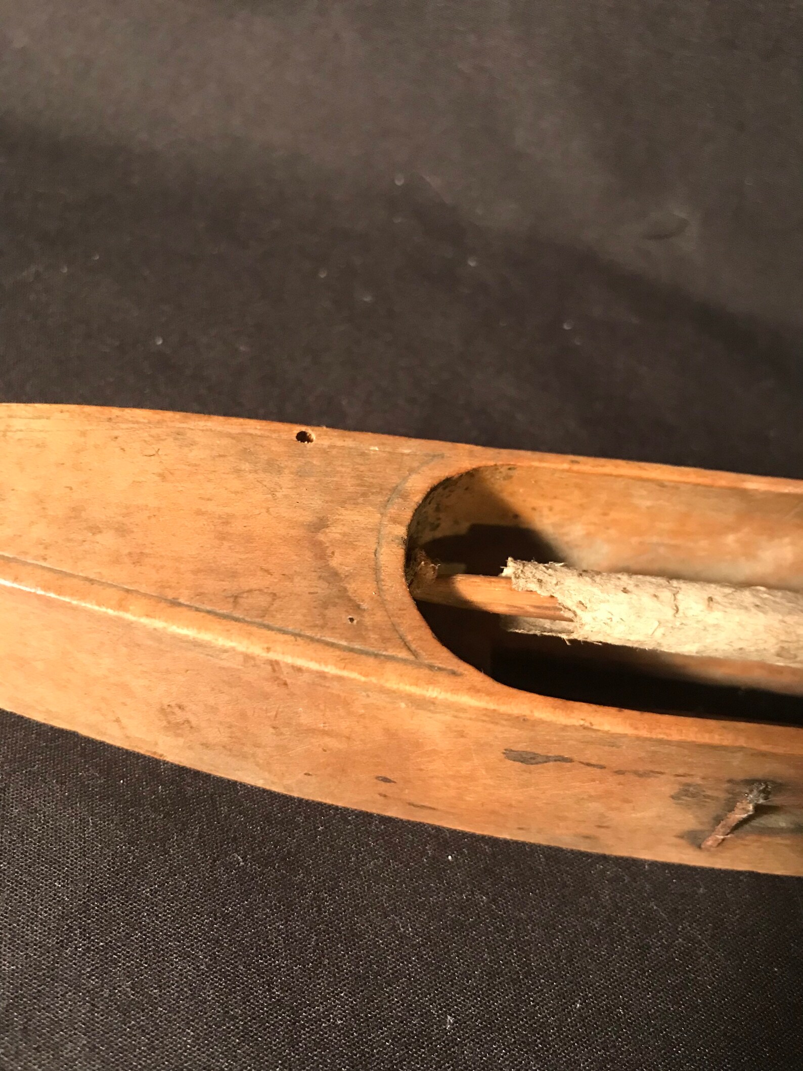 Antique loom boat shuttle weaving loom. | Etsy