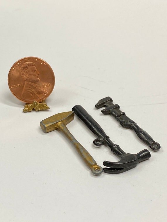 Antique Cracker Jack Toy Hammer Wrench and Pick Made of - Etsy