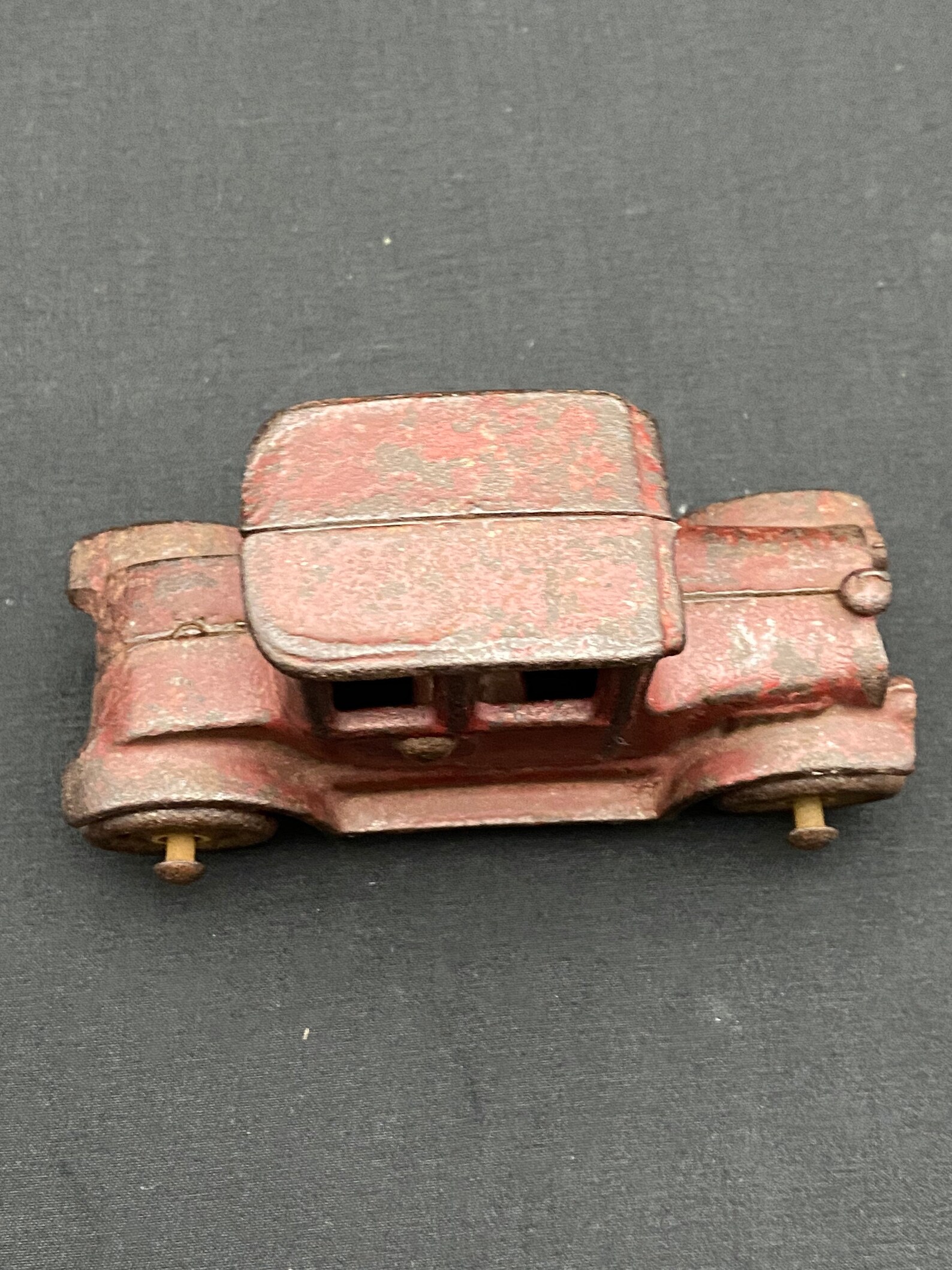 Toy Cast Iron Red Model T Ford Coupe by Hubly. - Etsy