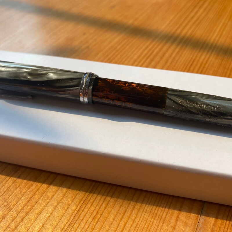 Waterman 402 Sterling Snail Pen - Etsy