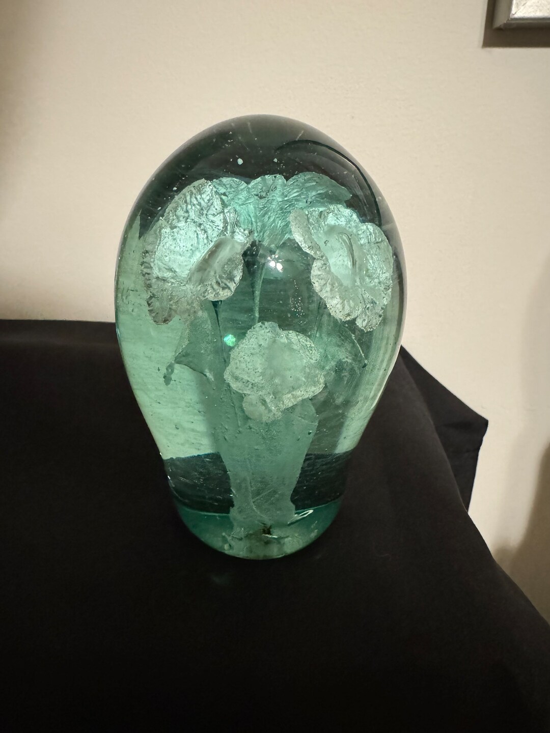 Antique 1860s Victorian 'end of the Day' Dump Pot Floral Paper Weight ...