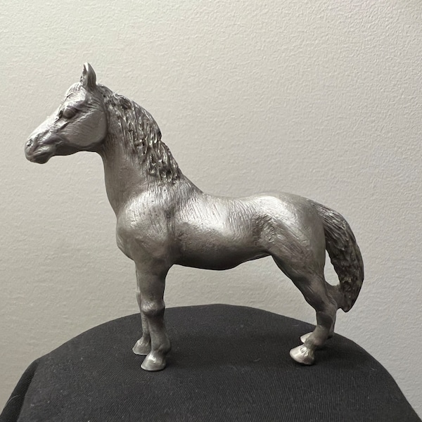 Pewter Horse - Etsy