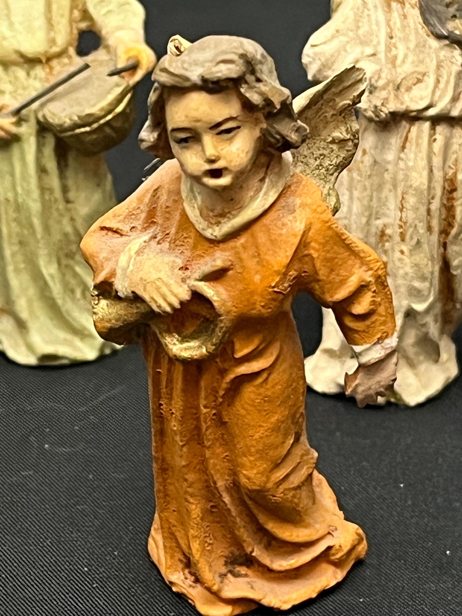Five Vintage Paper Mâché Musical Angels. - Etsy