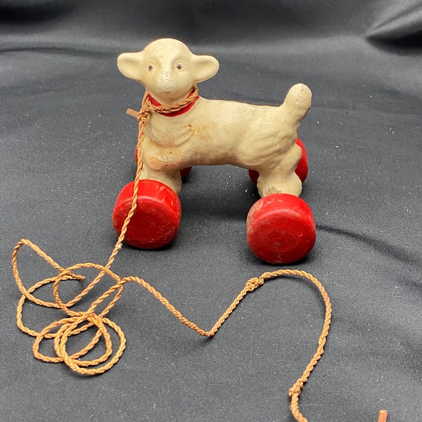 Sheep Pull Toy - Etsy