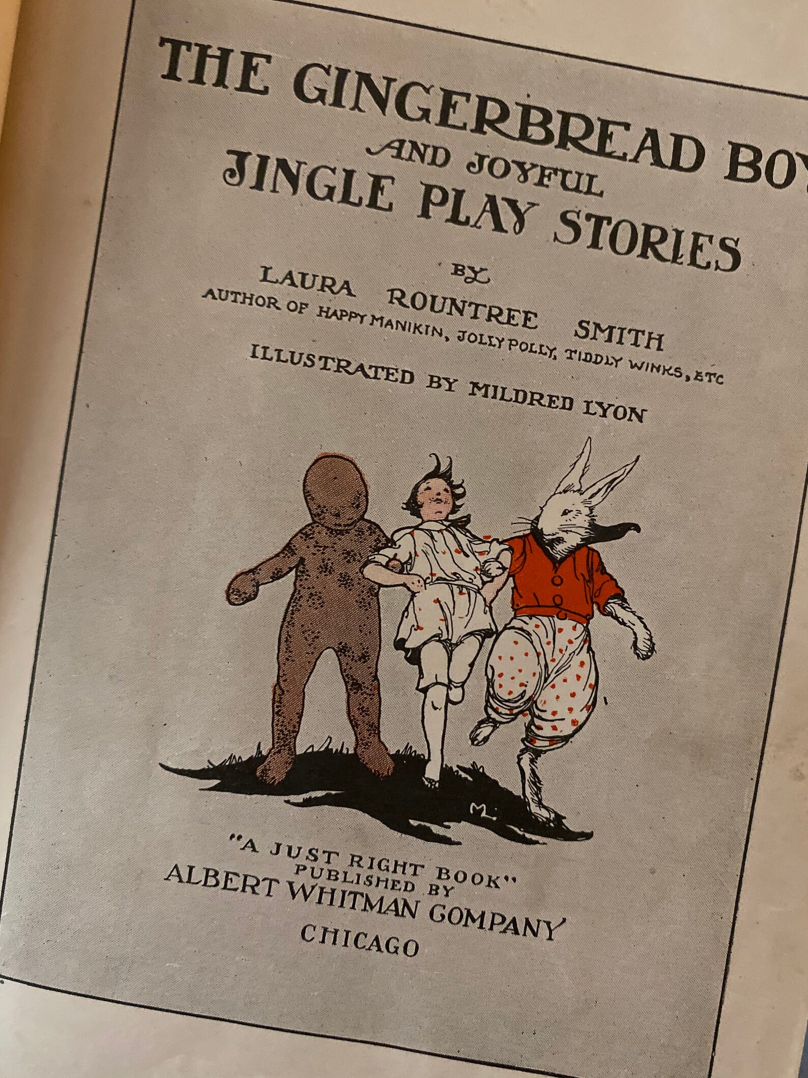 Antique Children's Book the Gingerbread Boy by - Etsy