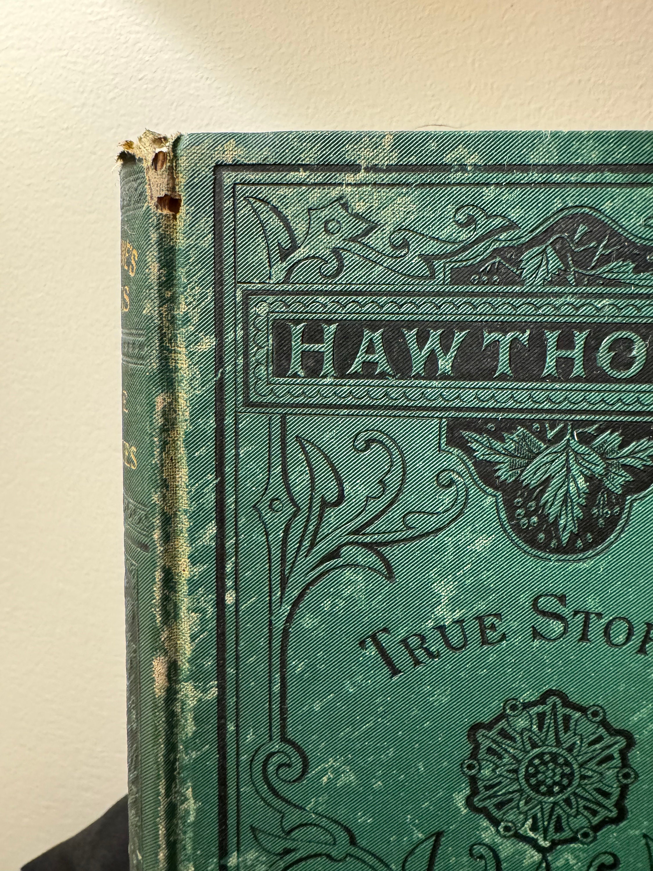 Antique Book Hawthorne's Works True Stories 1878 - Etsy